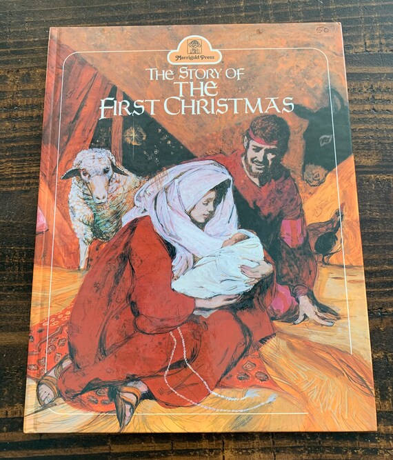Vintage Christmas Childrens Book the Story of the First | Etsy