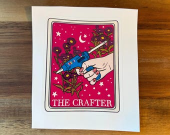 Tarot Card the DIY Crafter - Holographic - Craft Lover - Craftok ...
