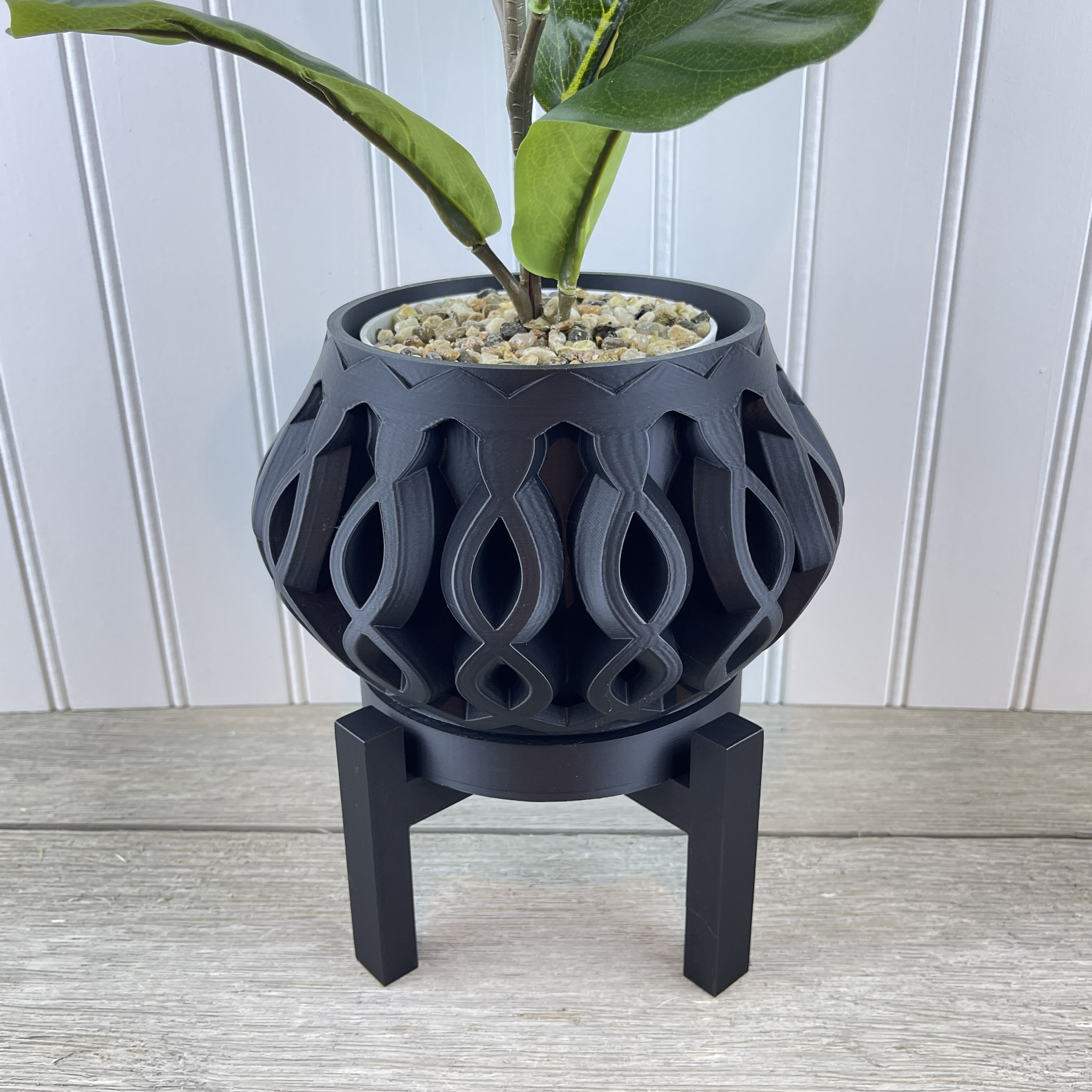 Indoor Flower Pot, the Cylas Planter, Unique Design, Planter, Modern ...