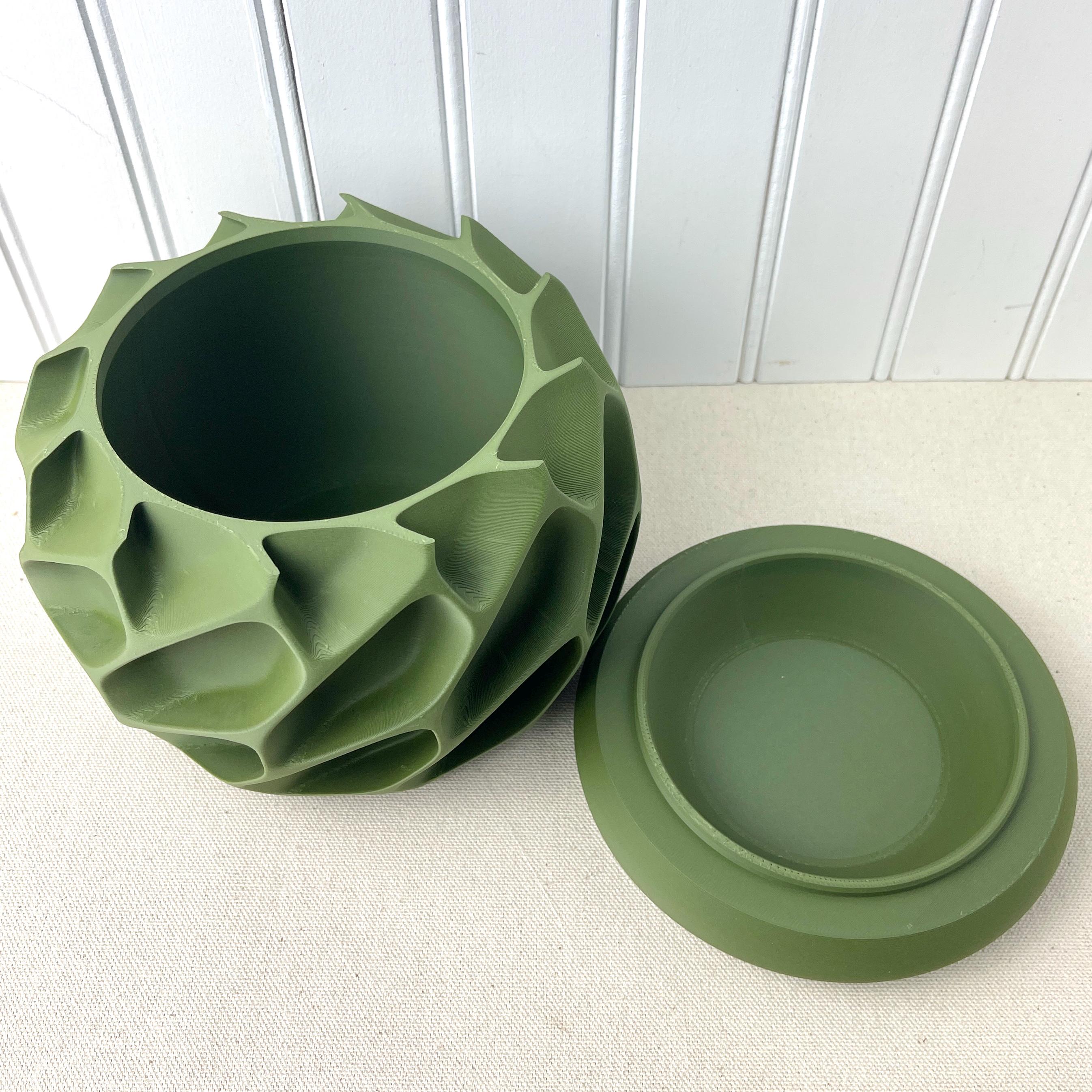 Modern Geometric Planter Pot, Exo Planter Pot, Indoor Flower Pot ...
