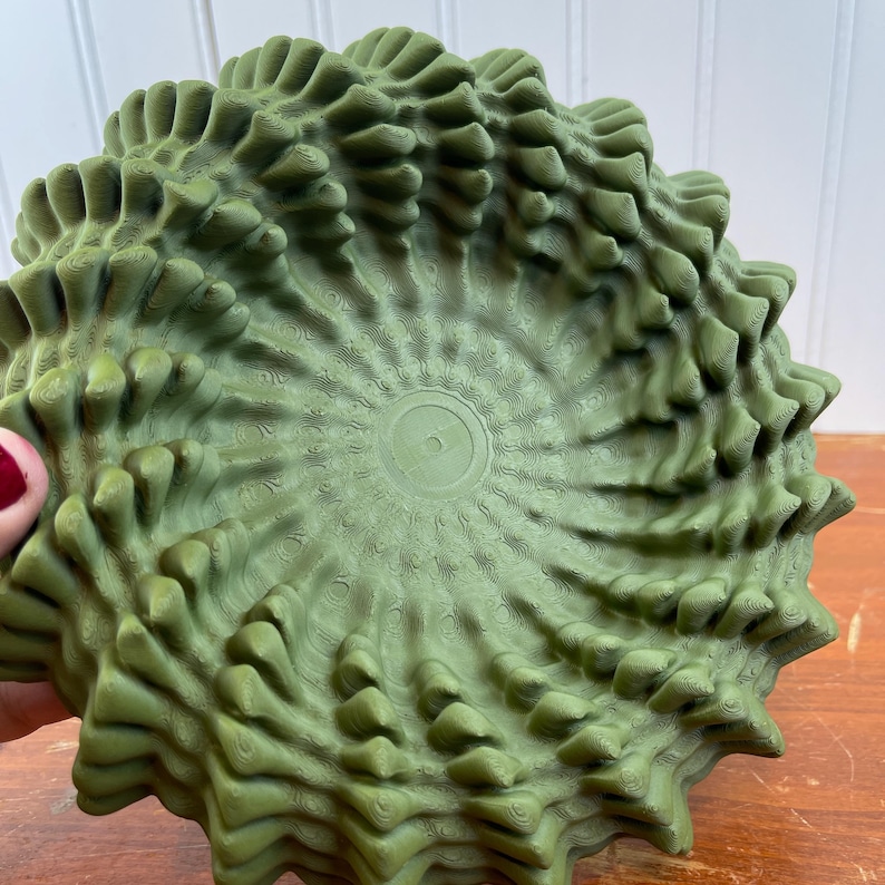 3D Printed Small Bowl Catch All Tray, Drop Tray, Organic Design, Eco ...