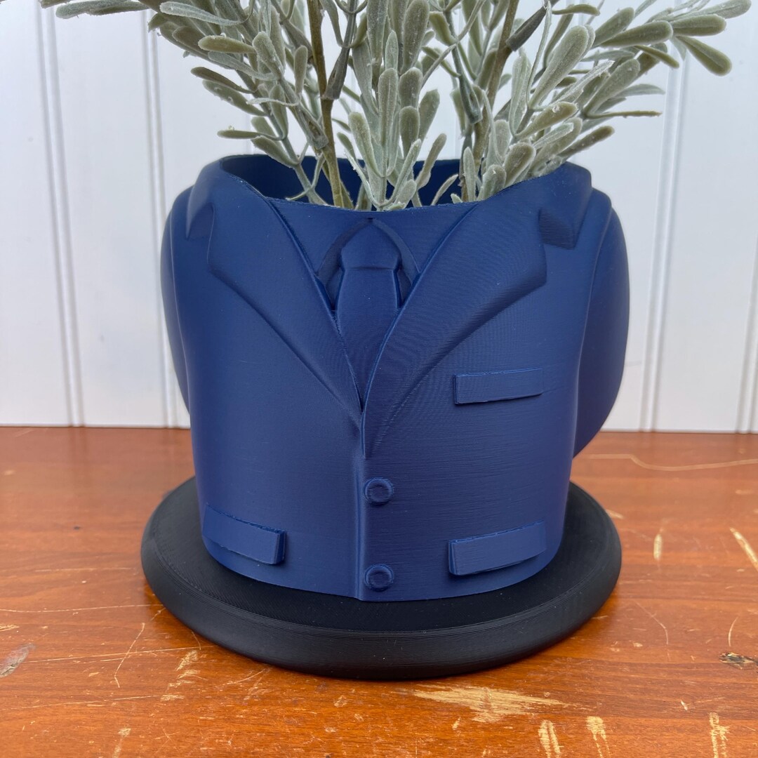 Suit Coat Indoor Planter Pot, Men’s Suit Flower Pot, Planter, Quirky ...