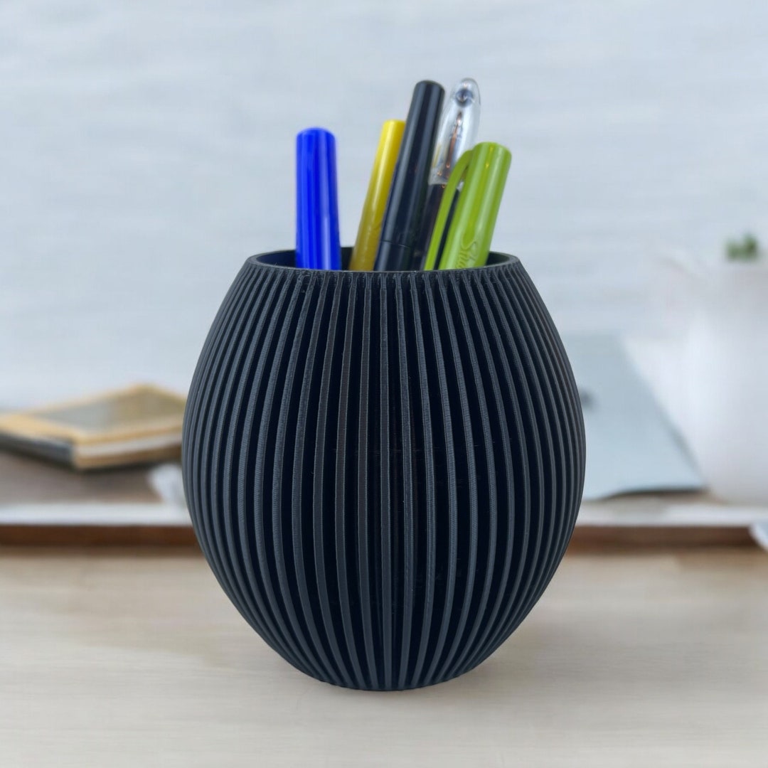 Modern Pen Holder, the Renis Pen Holder, Pencil Holder, Pen Cup, Desk ...