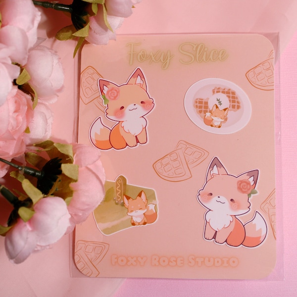 Fox Sticker - Etsy