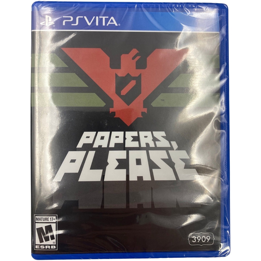 Papers Please Playstation Vita - Etsy
