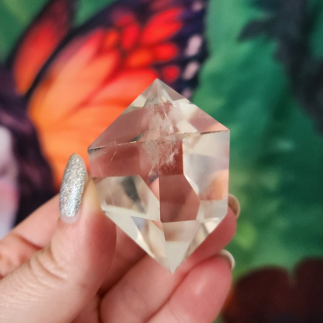 Clear Quartz Pentagonal Prism Crystal Home Decor Gifts - Etsy
