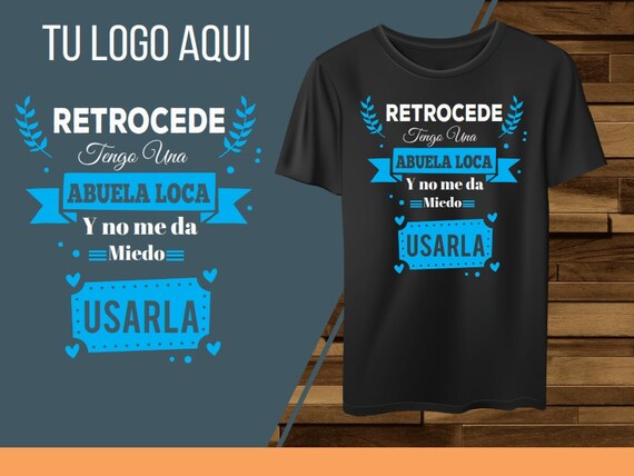 Playera De Abuela Loca | Etsy
