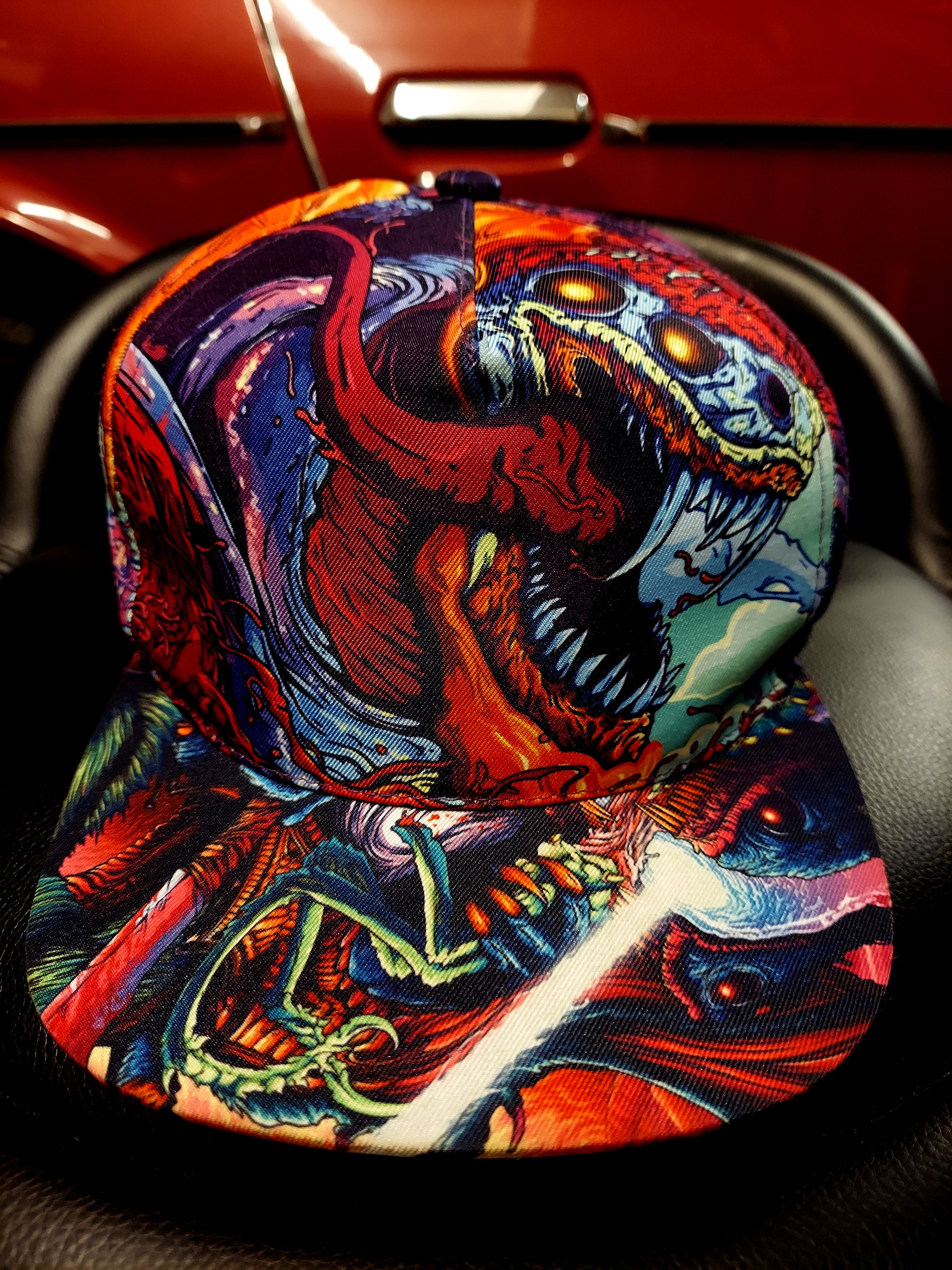 PRE-ORDER!!! Custom Printed Hyperbeast Hat (art By: Brock Hofer) - Etsy