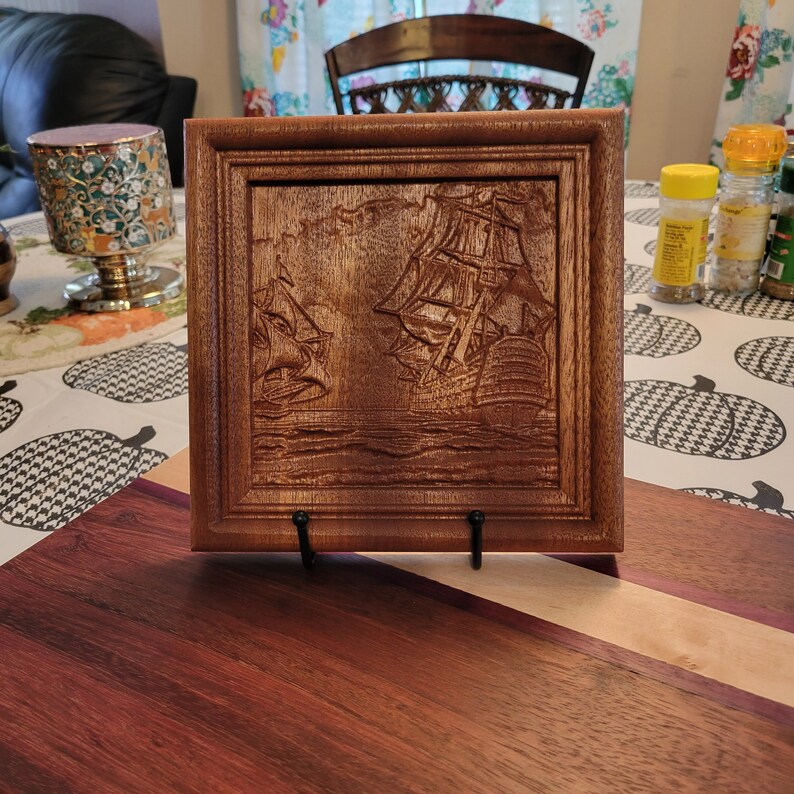 Tall Ships, Wood Carving - Etsy