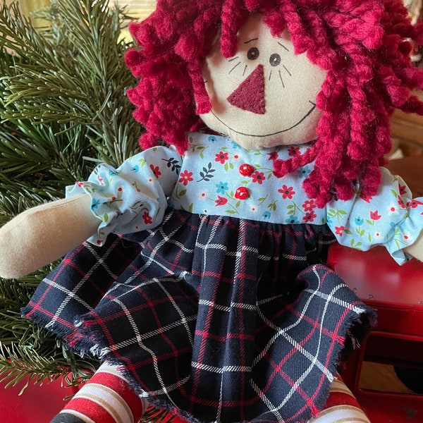 Raggedy Ann Dolls Handmade - Etsy