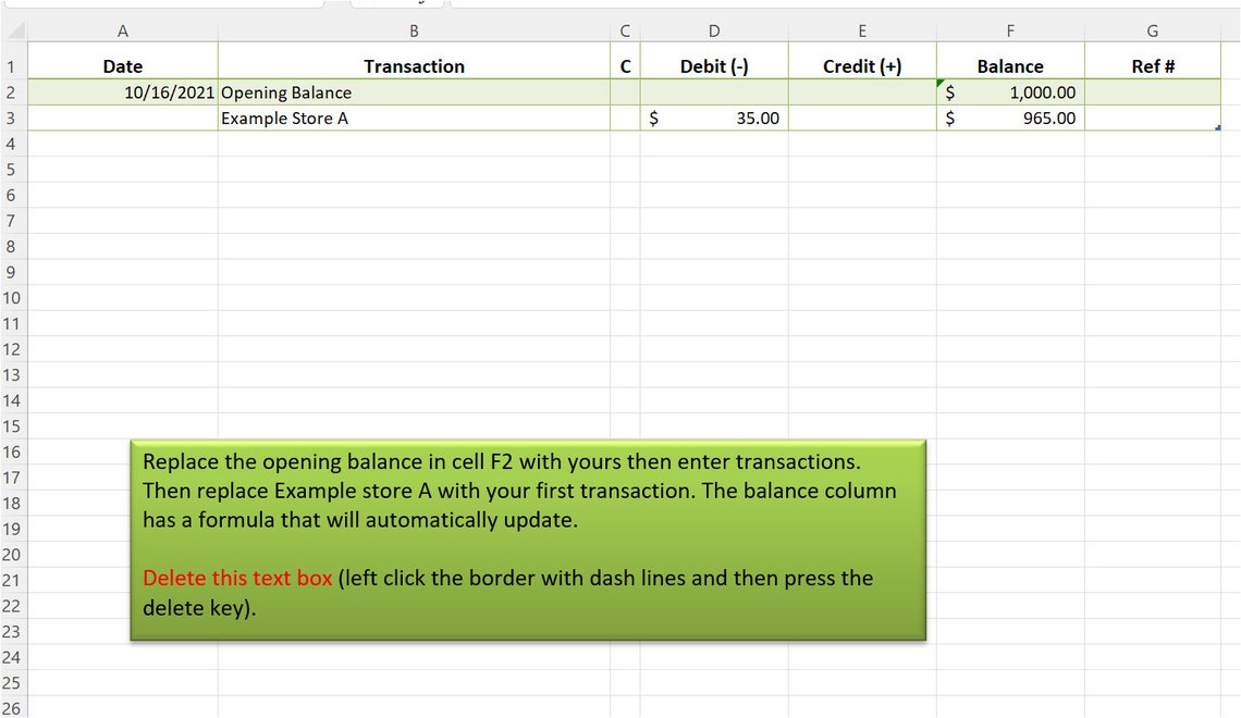 Income and Expense Tracker Excel Template - Etsy