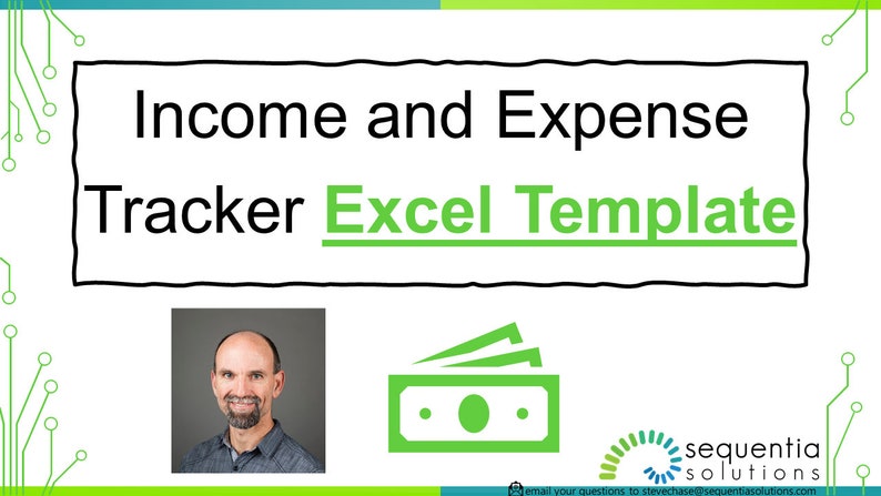 Income and Expense Tracker Excel Template - Etsy