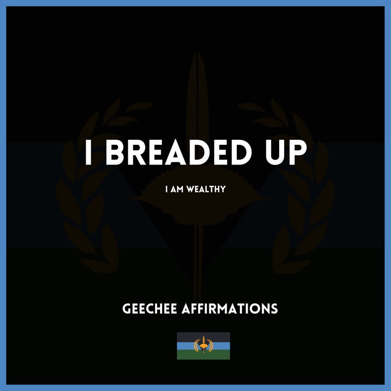 Geechee Affirmation Cards - Etsy