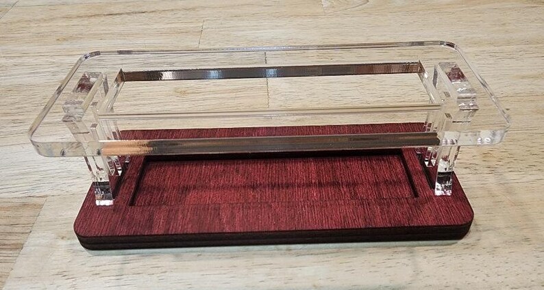 Custom Laser Cut Business Card Holder - Etsy