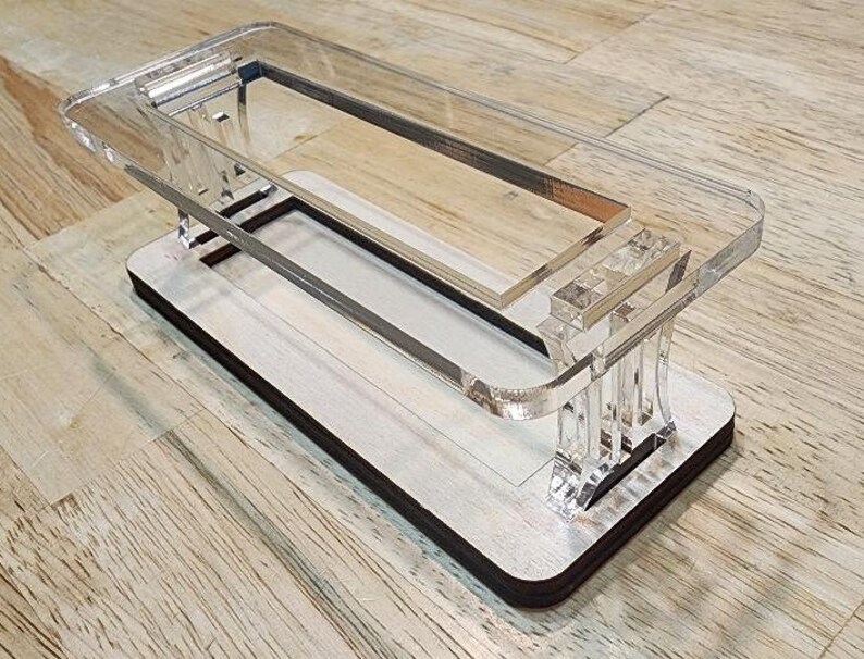 Custom Laser Cut Business Card Holder - Etsy