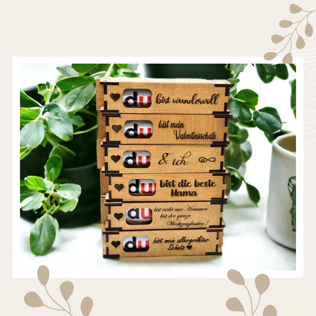 Duplo Box Engraved Chocolate Bars / Personalized Gift Box / Gift for ...