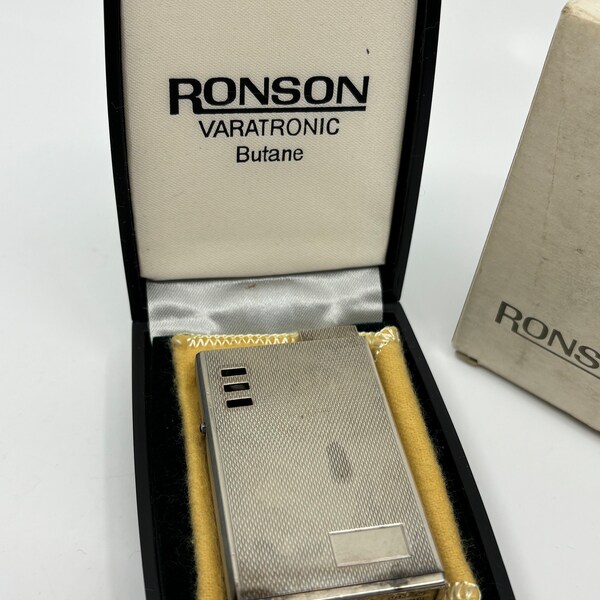 Ronson Lighter - Etsy