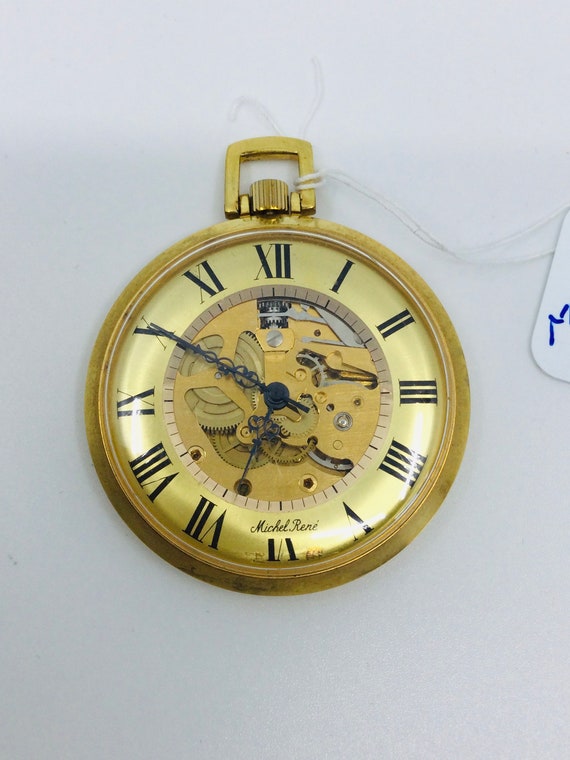 Michel Rene Pocket Watch - Etsy