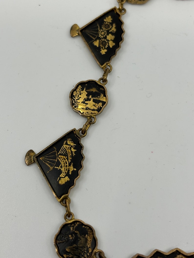 Vintage Japanese Necklace - Etsy