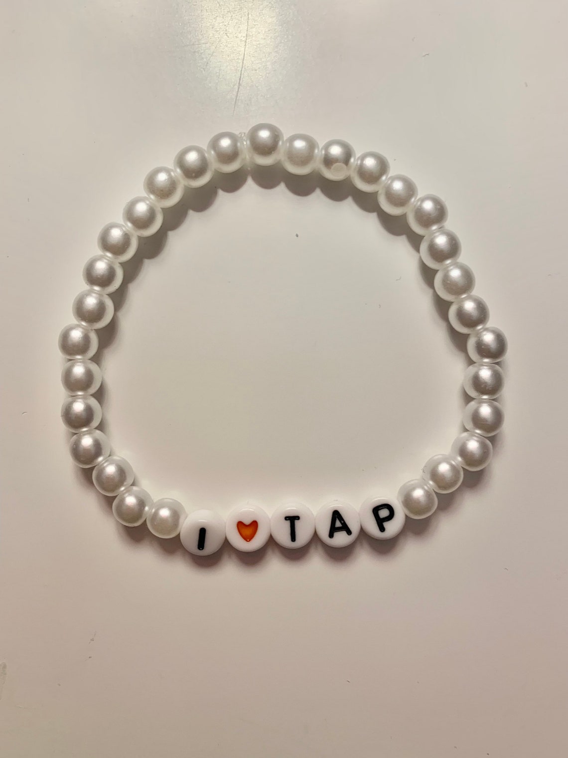 Tap Dancer Beaded Pearl Bracelet Dancer Dance Bracelet - Etsy