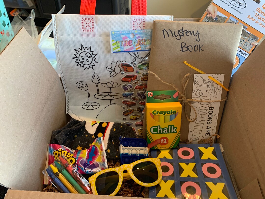 Kids Mystery Book Box - Etsy