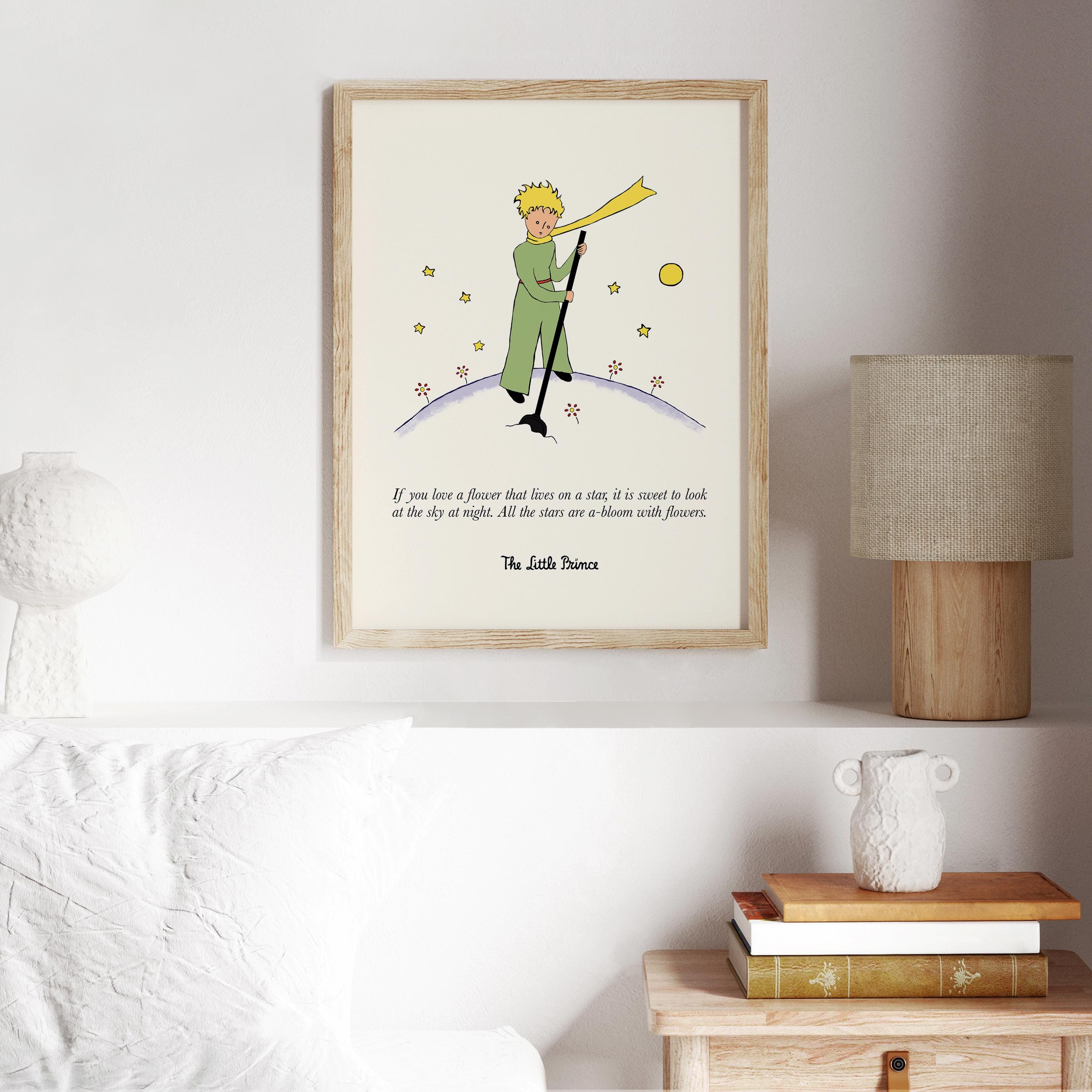 Little Prince Poster ENGLISH & FRENCH Digital Download Petit Prince ...