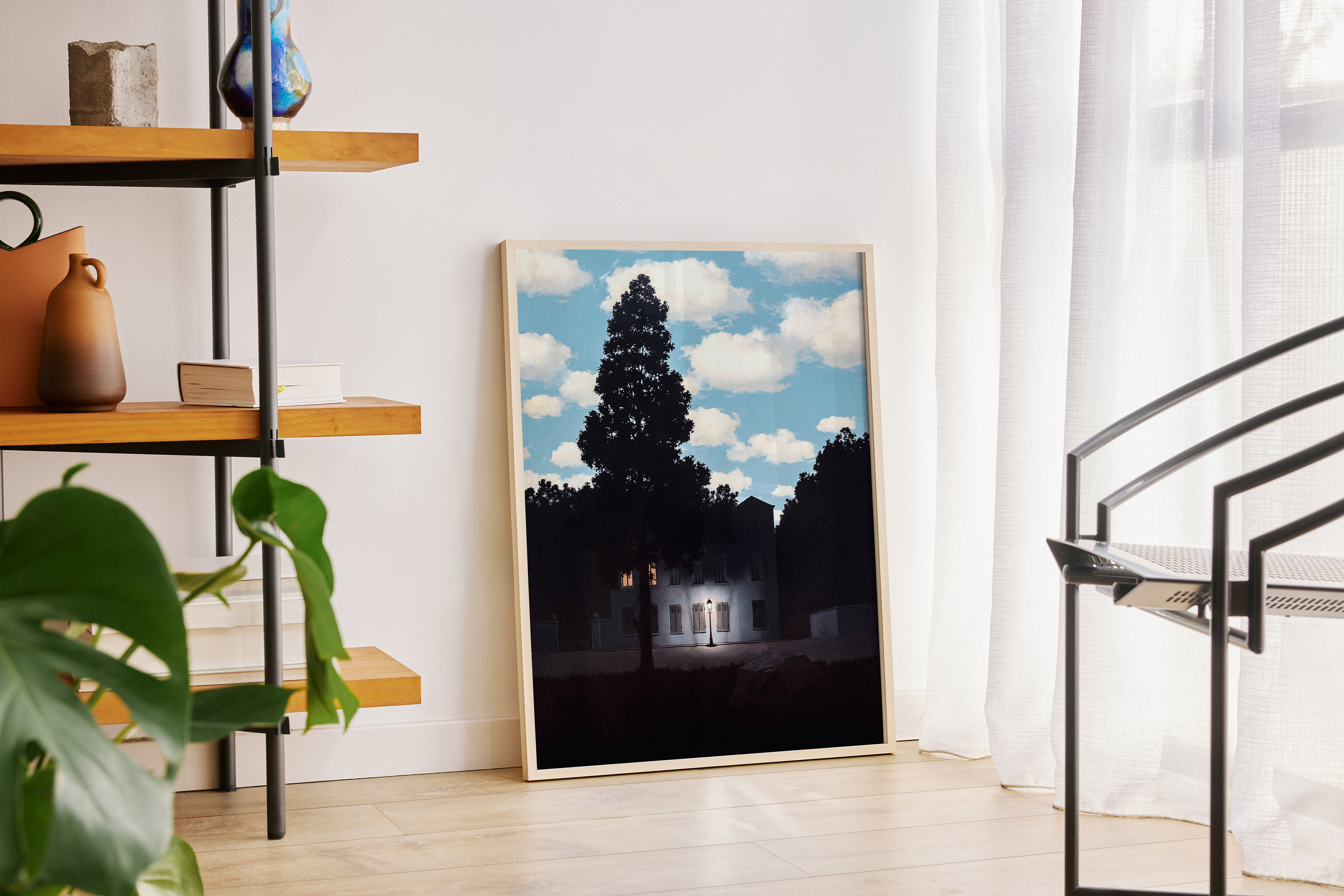 René Magritte L'empire Des Lumieres Magritte Empire of Light 1954 ...