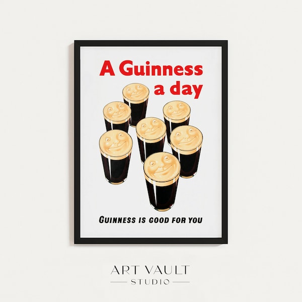 Guinness Poster - Etsy
