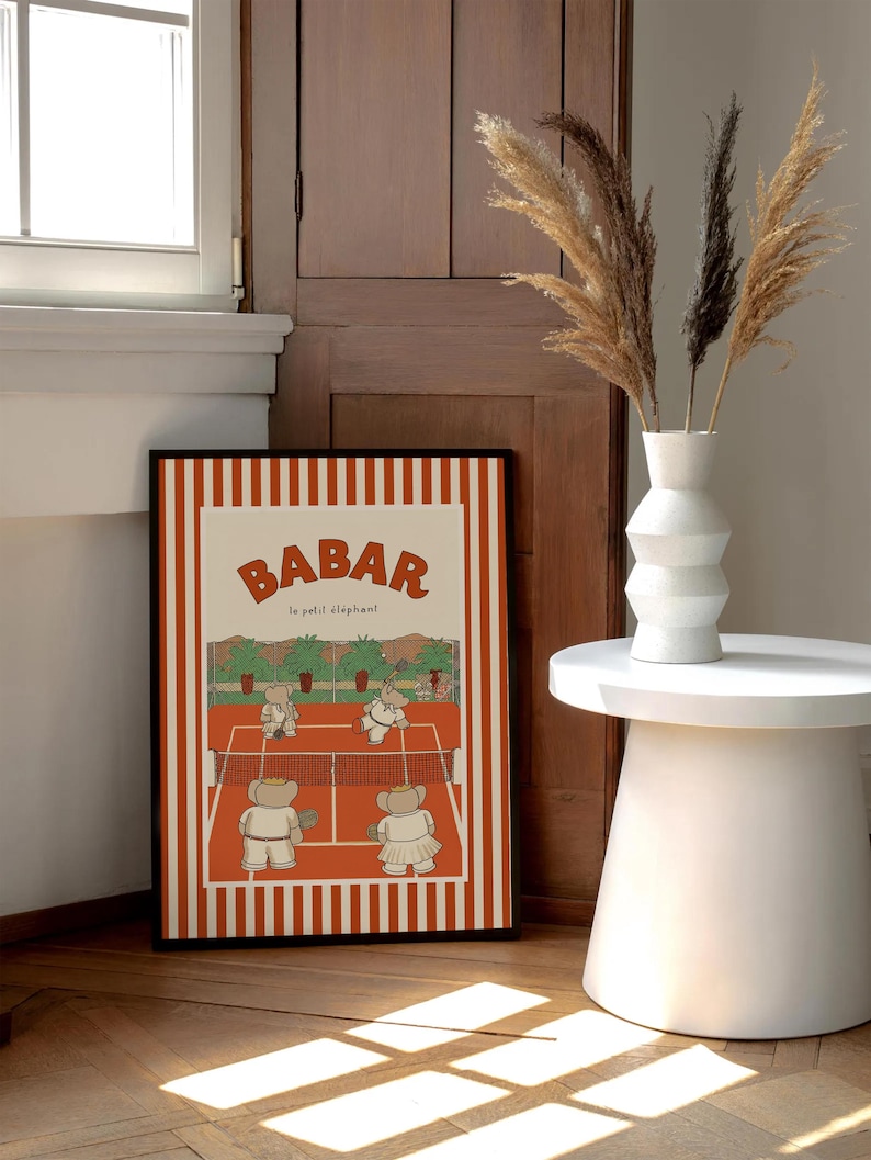 Babar the Elephant Digital Download Nursery Wall Art Download Nursery ...