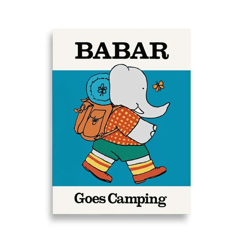 Babar the Elephant Digital Download Nursery Wall Art Decor Kids Room ...