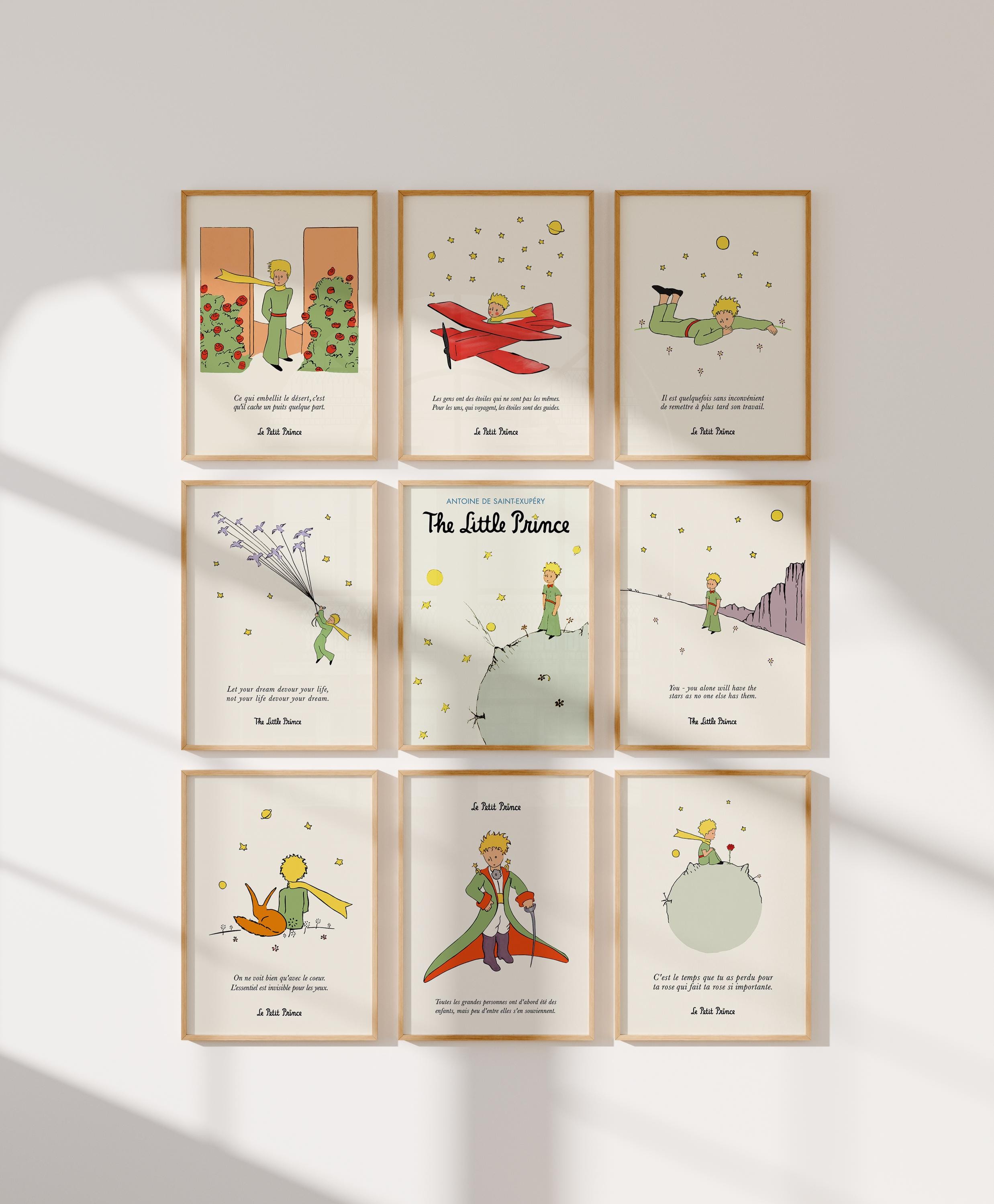 The Little Prince Digital Download Set of 9 Petit Prince FRENCH ...