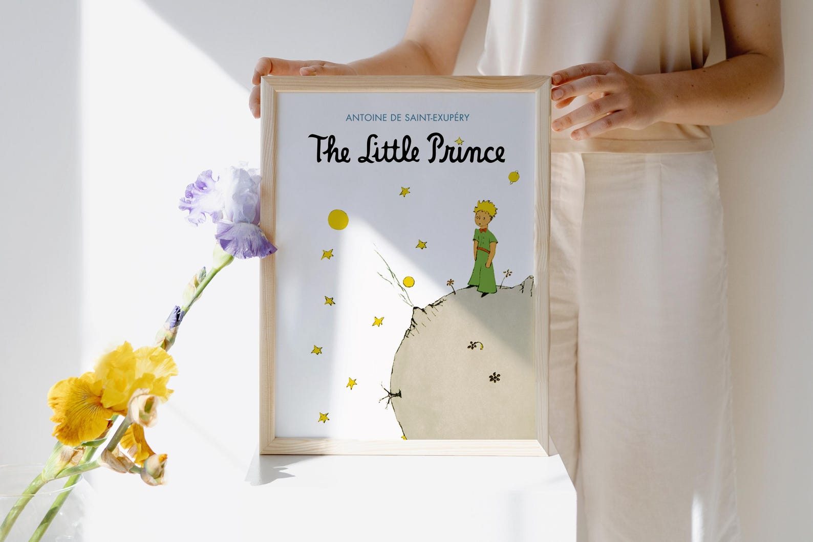 Little Prince Poster ENGLISH Little Prince Wall Art Nursery Print ...