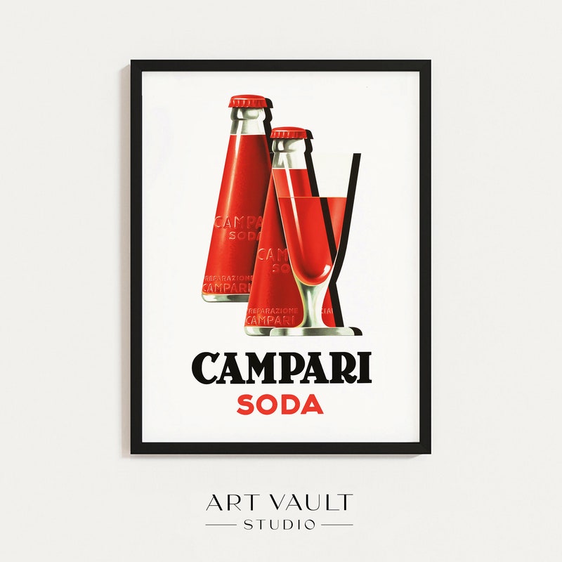 Campari Print - Etsy