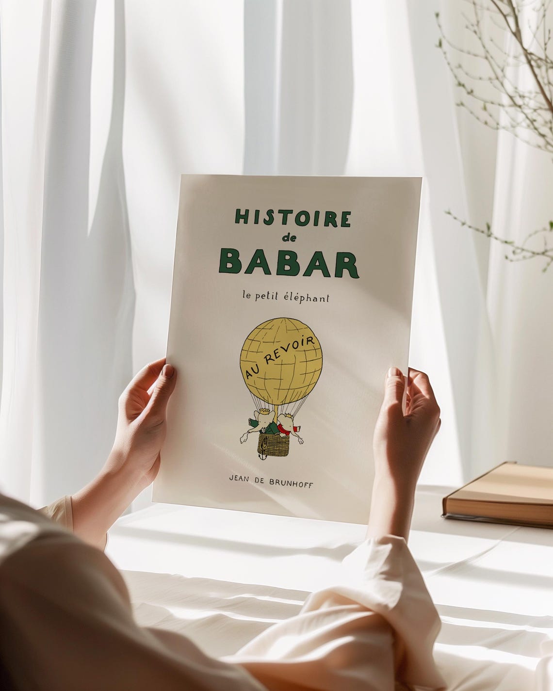 Babar the Elephant Printable Wall Art Prints Digital Download Art Babar ...