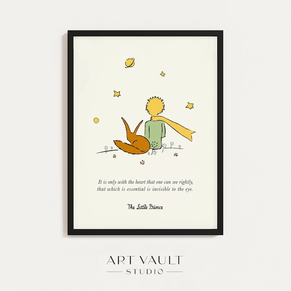 The Little Prince Print - Etsy