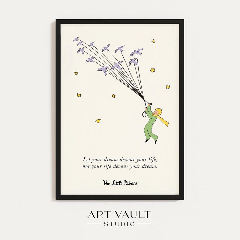 The Little Prince Poster - Etsy