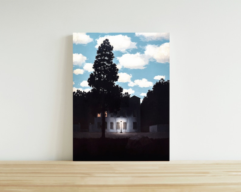 René Magritte L'empire Des Lumieres Magritte Empire of Light 1954 ...