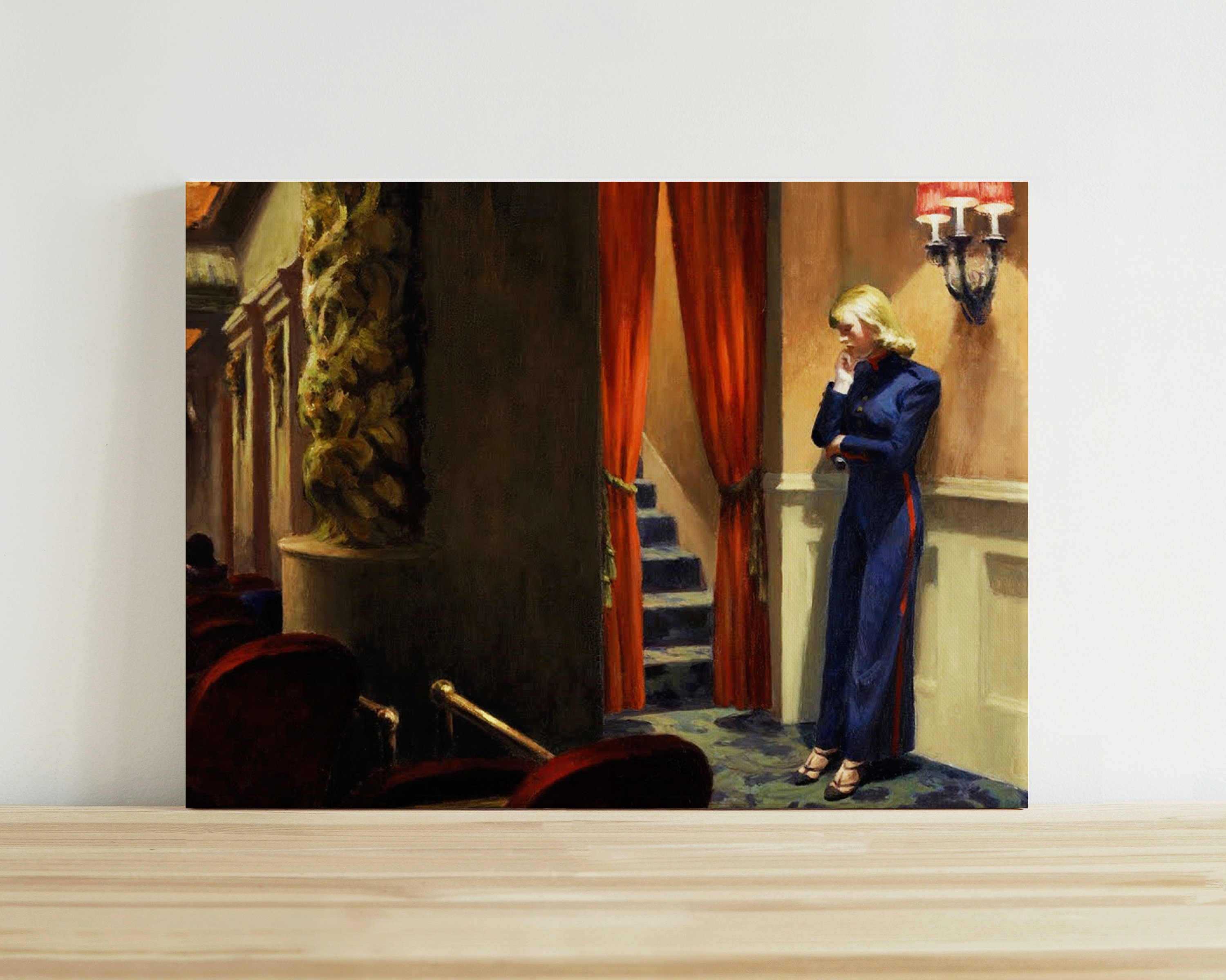 Edward Hopper New York Movie Theatre Poster Hopper Cinema Print Hopper ...