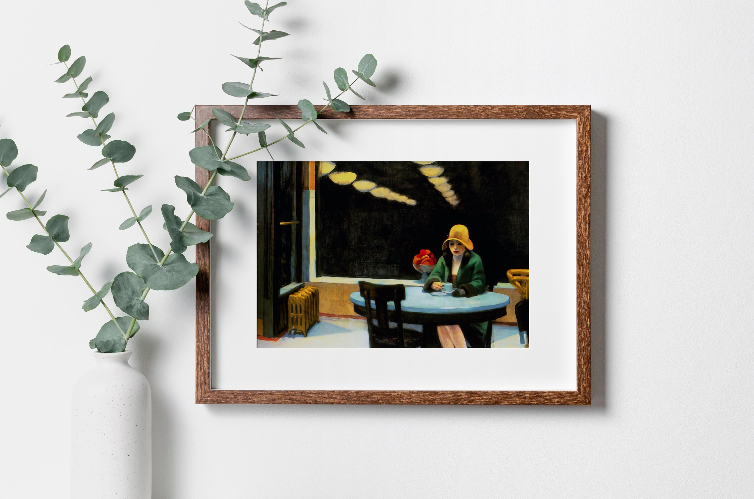 Edward Hopper Automat 1927 Edward Hopper Poster Edward Hopper Print ...