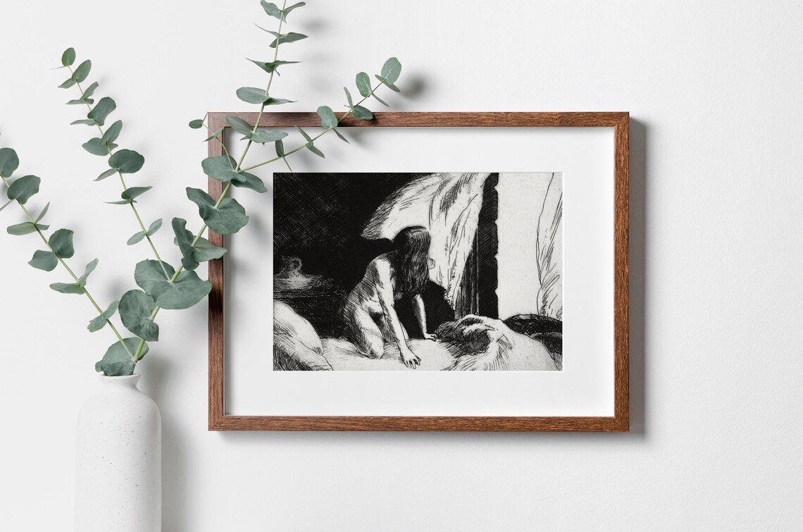 Edward Hopper Evening Wind 1921 Edward Hopper Poster Edward Hopper ...