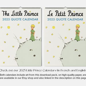 The Little Prince Printable Wall Art Prints Digital Download Art Petit ...