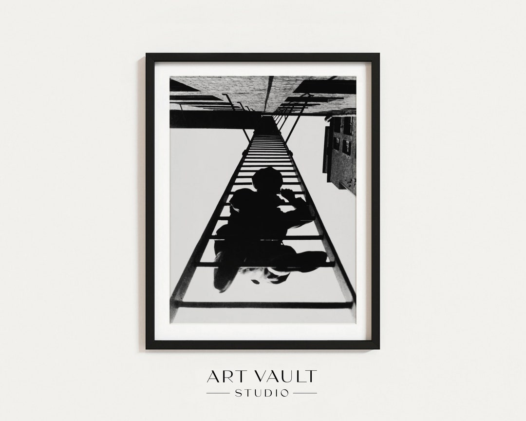 Alexander Rodchenko Fire Escape (from Building on Miasnitskaia Street ...