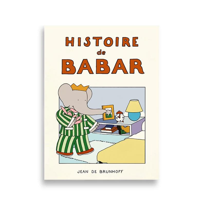 Babar the Elephant Digital Download Nursery Wall Art Decor Kids Room ...