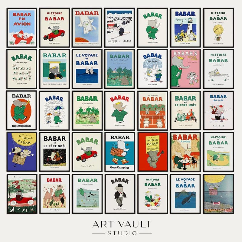 Babar - Etsy