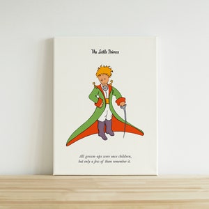 The Little Prince Printable Wall Art Prints Digital Download Art Petit ...