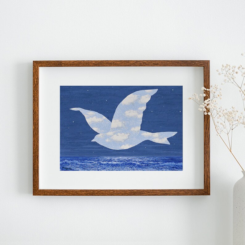 René Magritte Le Retour 1950 Magritte the Return René Magritte Dove ...