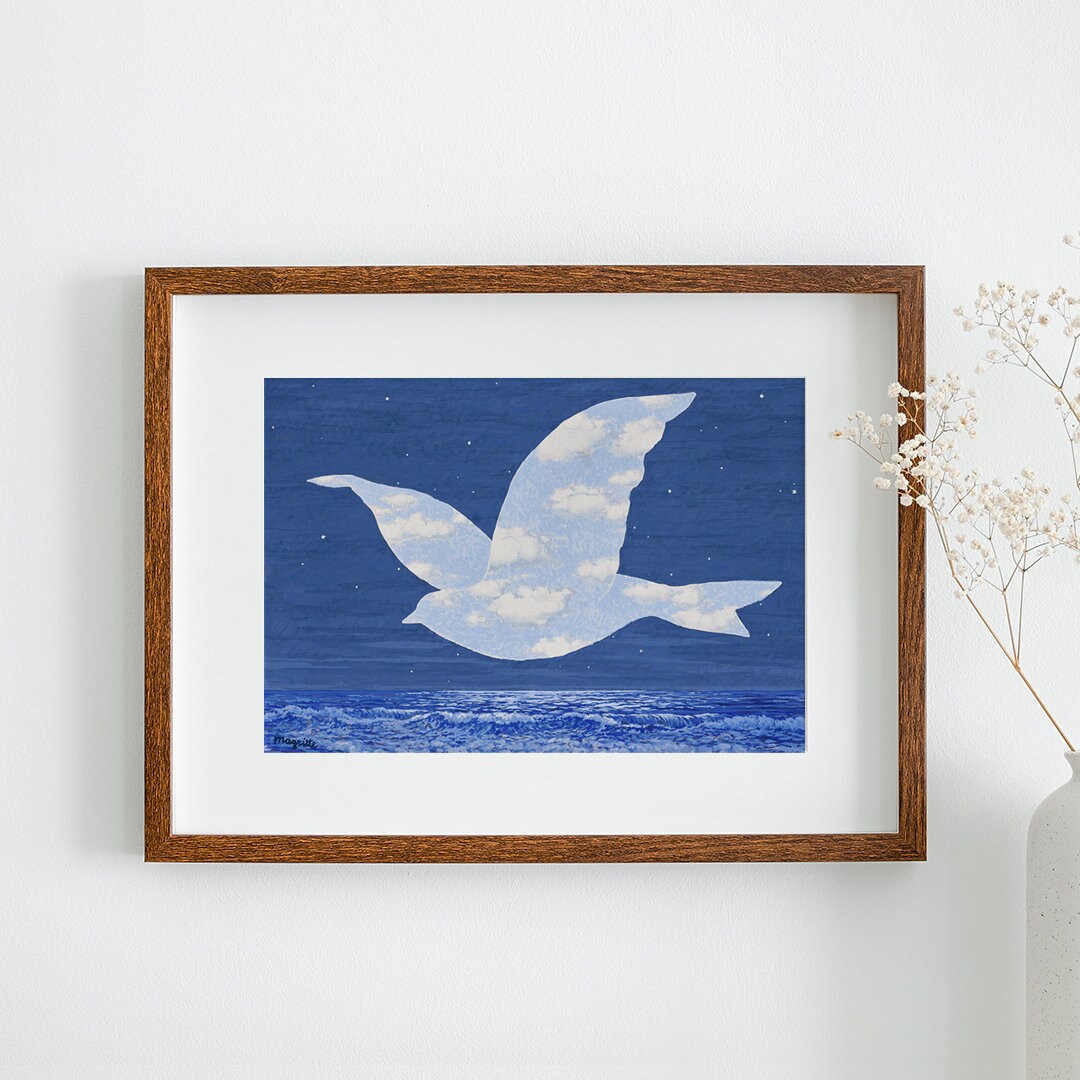 René Magritte Le Retour 1950 Magritte the Return René Magritte Dove ...