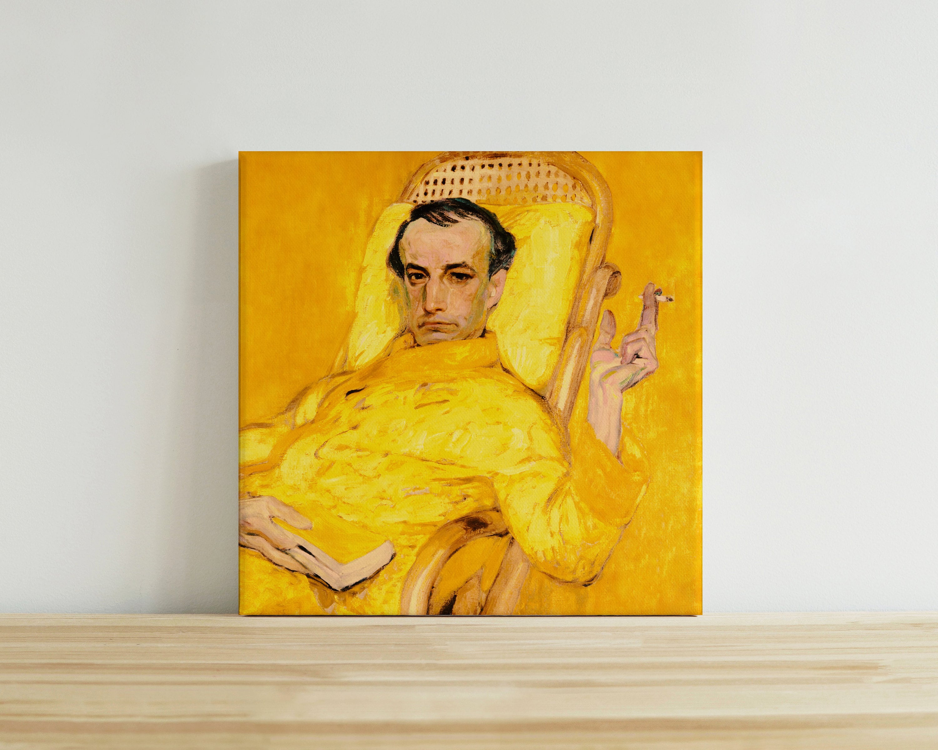 Frantisek Kupka the Yellow Scale Painting Poster 1907 Yellow Self ...