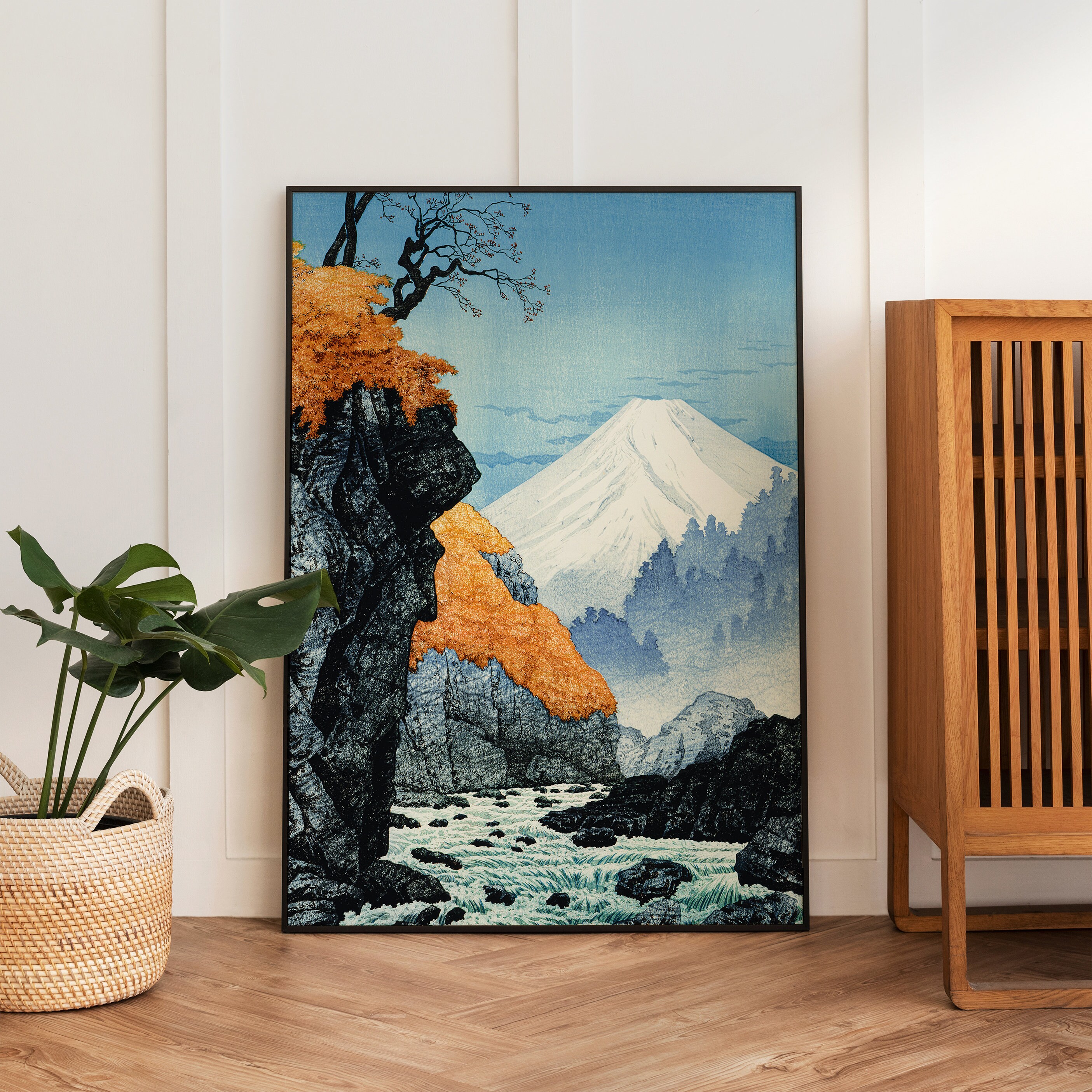 Foot of Mount Ashitaka by Takahashi Hiroaki Shōtei 1932 Mountain Art ...