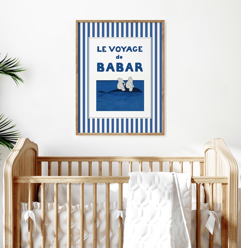 Babar the Elephant Digital Download Nursery Wall Art Download Nursery ...